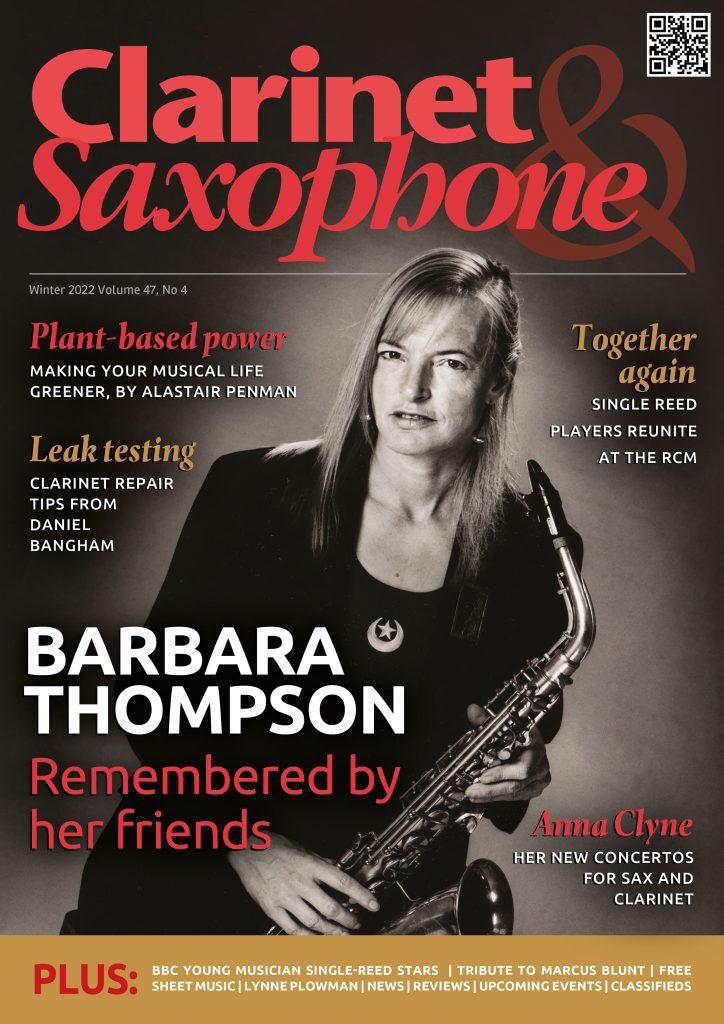 Clarinet & Saxophone Magazine - CASS